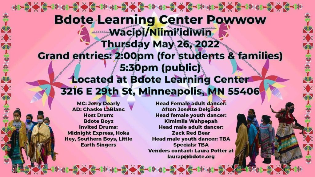 Bdote Learning Center Powwow – American Indian Family Center