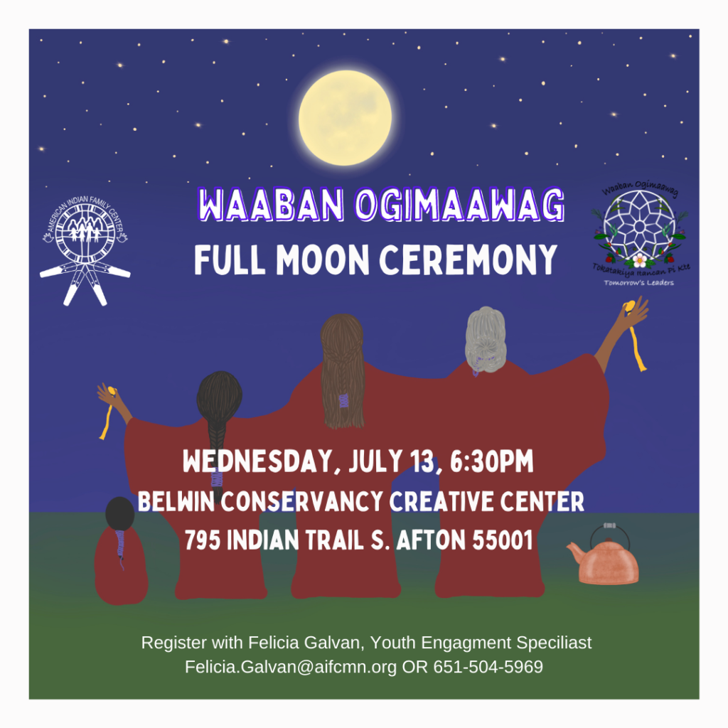 Full Moon Ceremony – American Indian Family Center