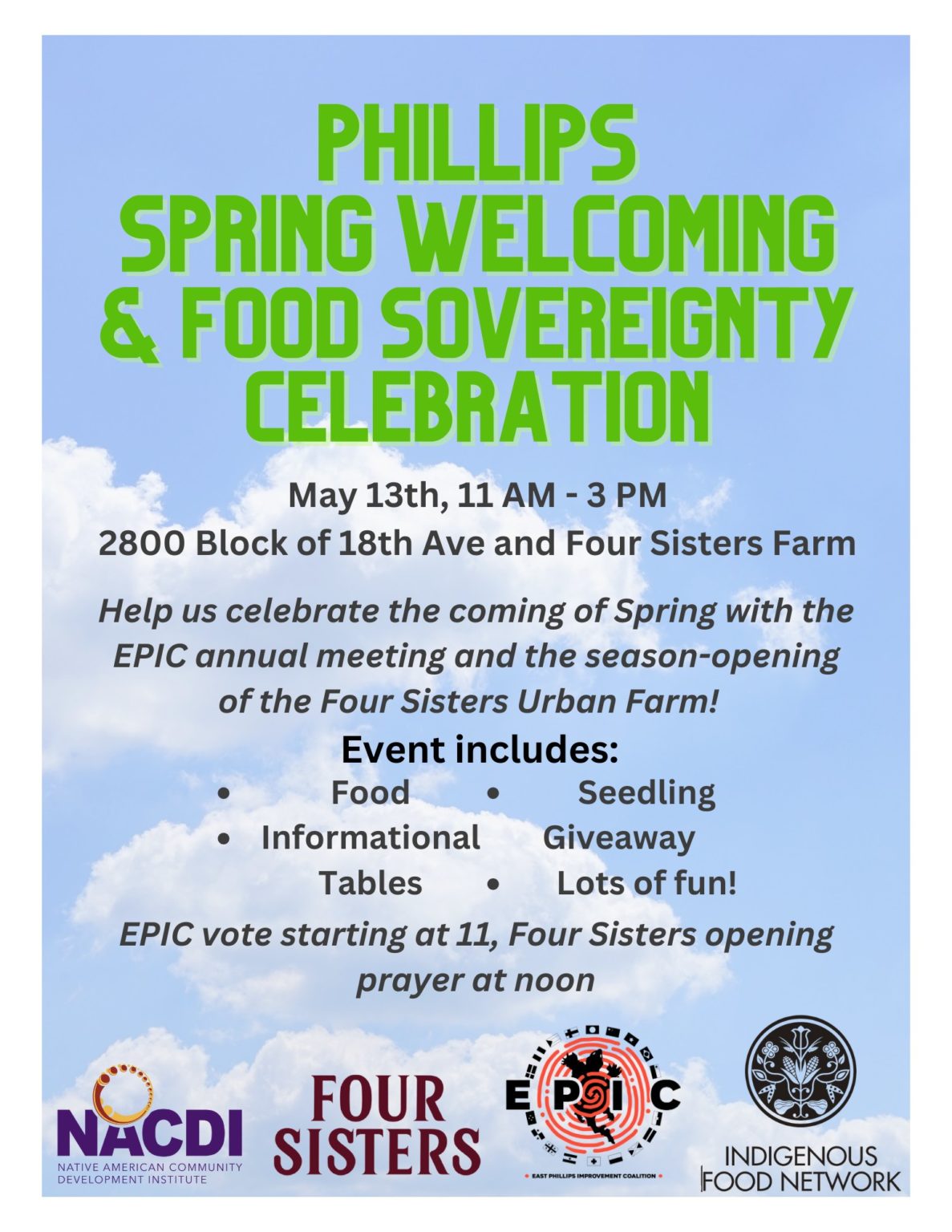 Phillips Spring Welcoming & Food Sovereignty Celebration – American ...