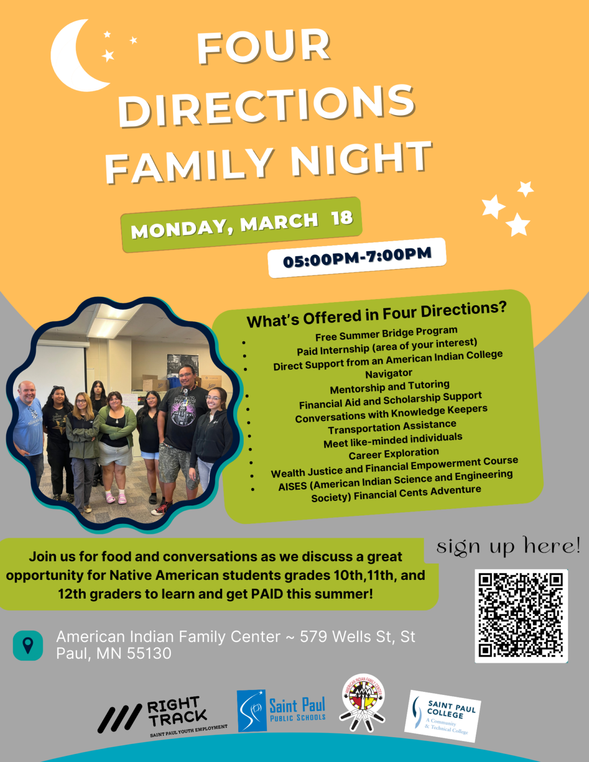 Four Directions Family Night – American Indian Family Center