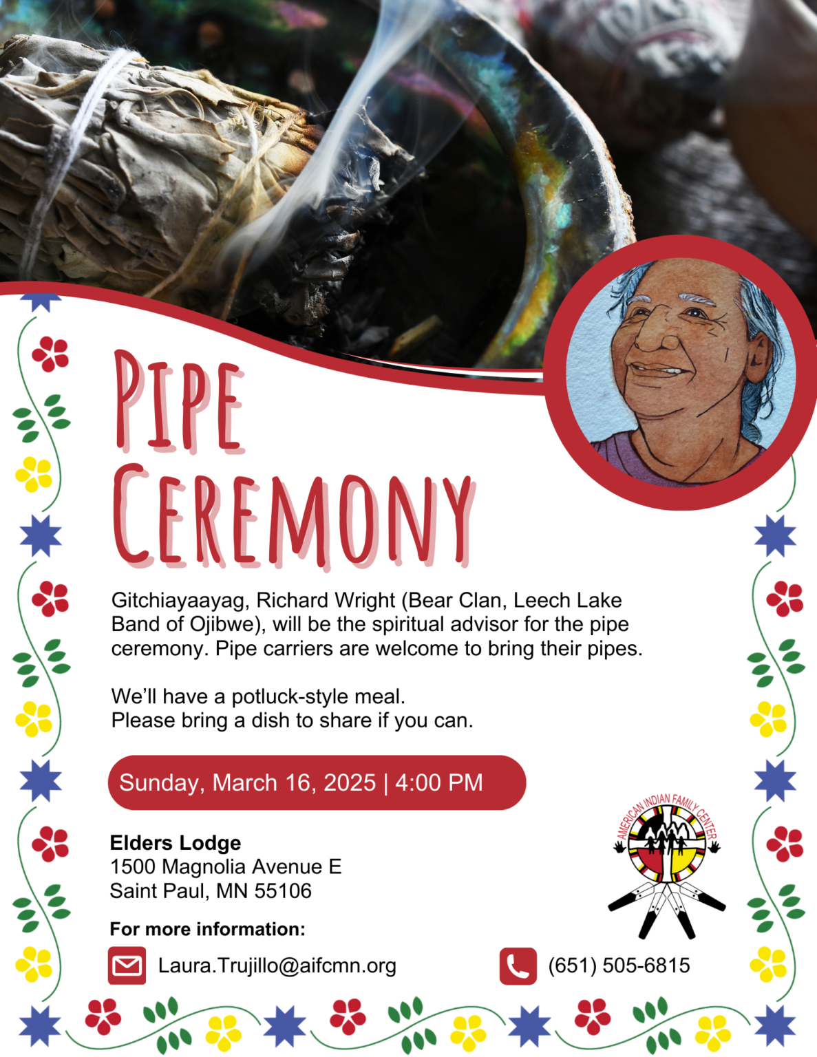 AIFC: Pipe Ceremony – American Indian Family Center